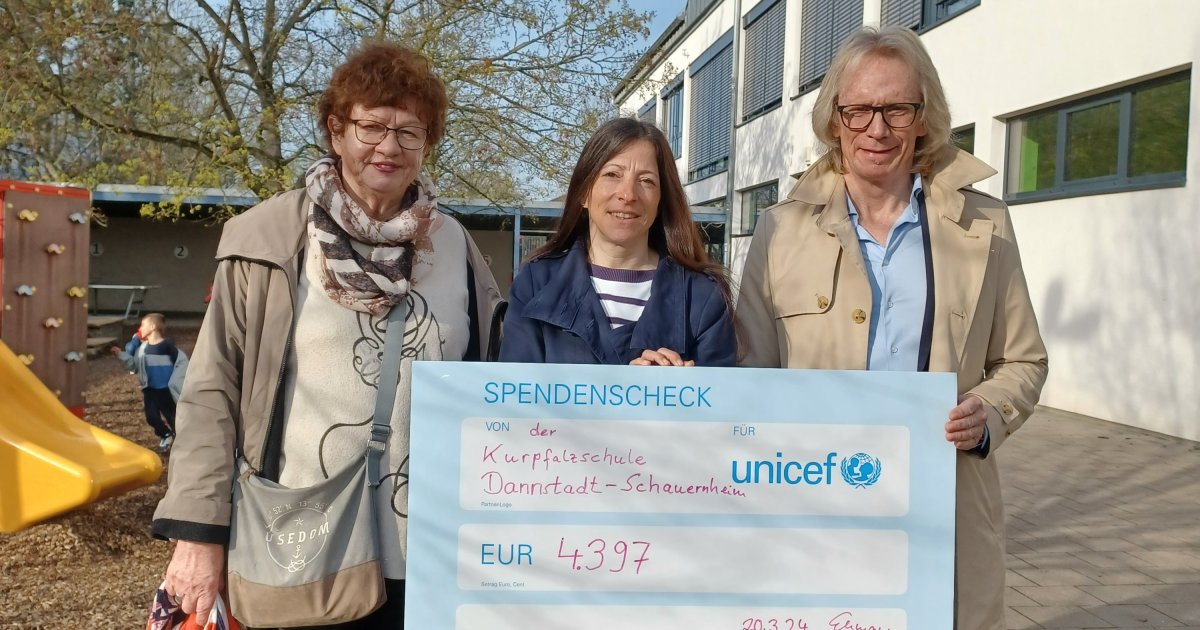 Unicef-Spendenlauf der Kurpfalzschule: „Viele Kinder sind über sich ...